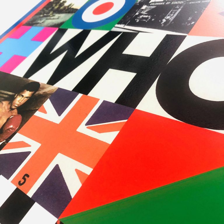 Sir Peter Blake's WHO artwork in a limited edition silkscreen print ...