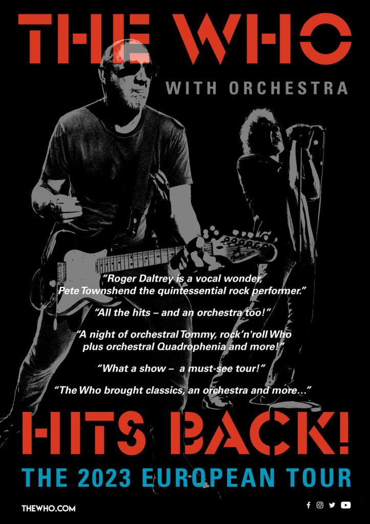THE WHO ANNOUNCE FIRST EUROPEAN DATES IN SEVEN YEARS - The Who