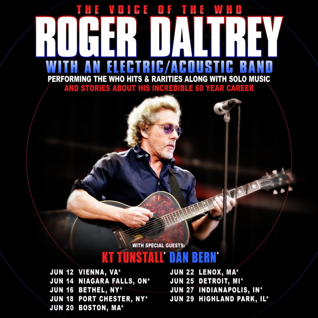 Roger Daltrey announces special semi-acoustic U.S. tour in June - The Who