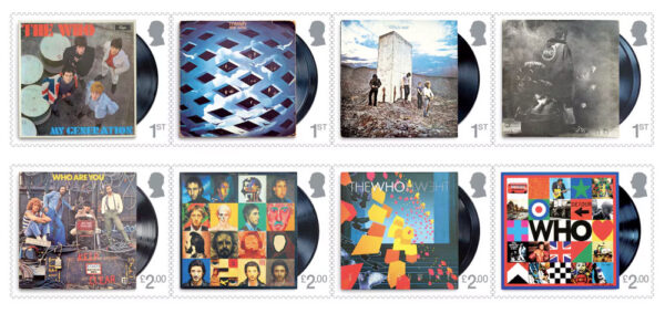 New Royal Mail stamps celebrate 60 years of The Who - The Who
