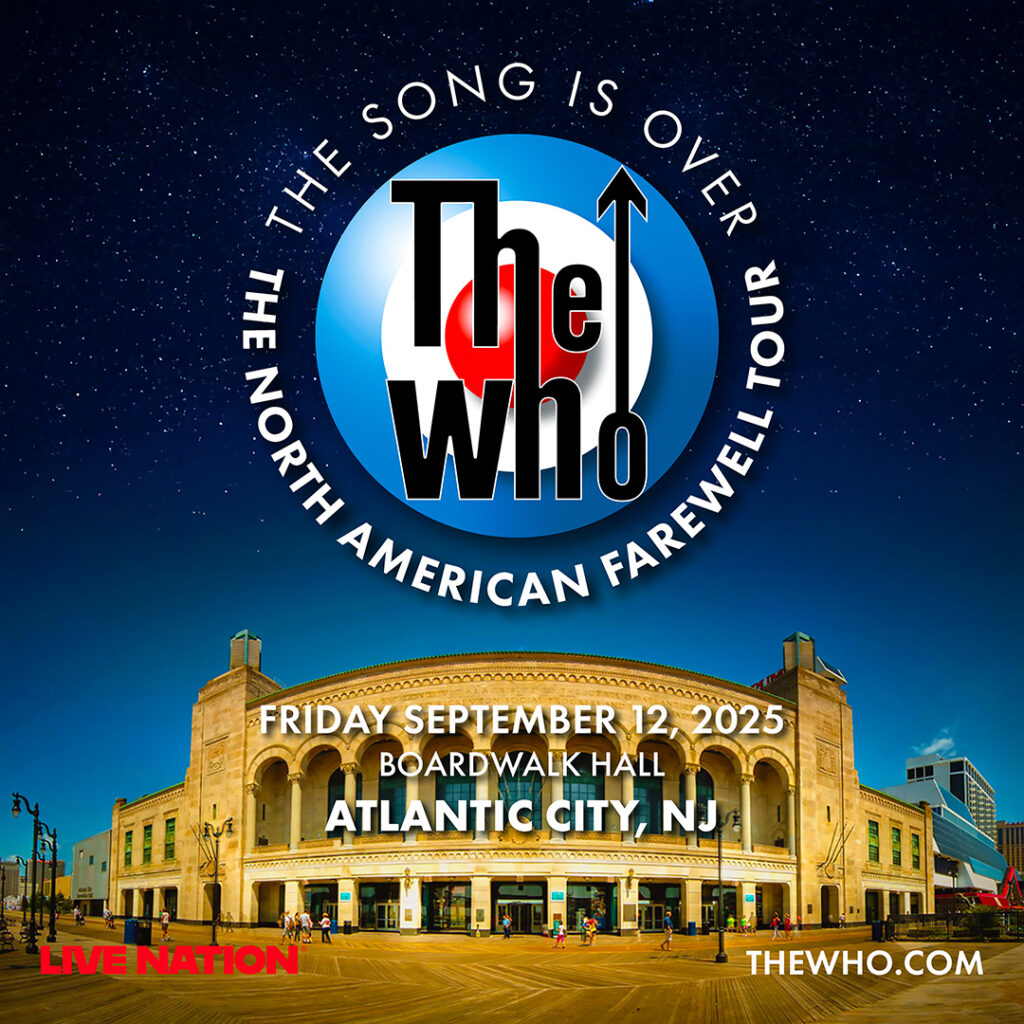 Friday 12 September 2025: Boardwalk Hall, Atlantic City, NJ - The Who
